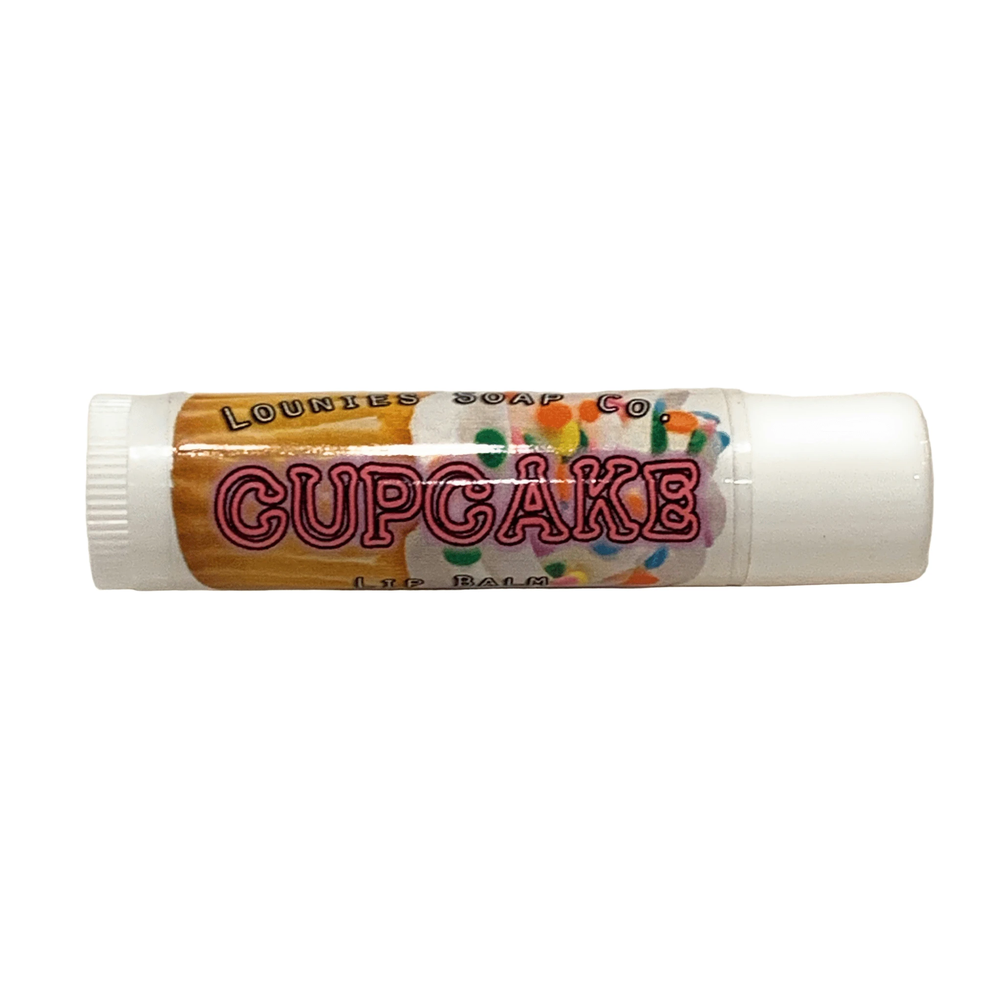 Cupcake Flavored Natural Lip Balm – Lounies Soap Co.